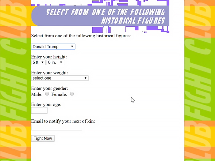 A Look Back at the Original 1999 Fight Club Flash Promo Website – The ...