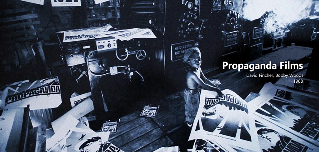 1988. Propaganda – Production Company Logos – The Fincher Analyst